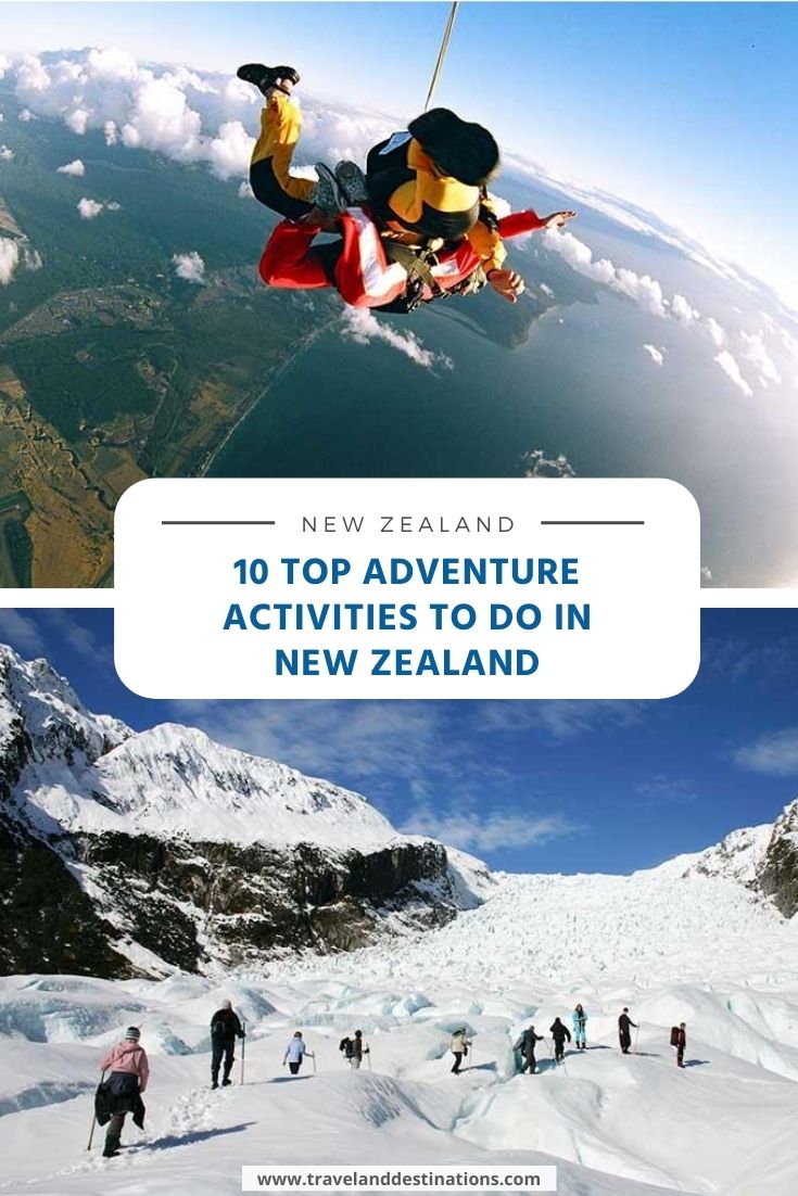 10 Top Adventure Activities to Do in New Zealand | TAD